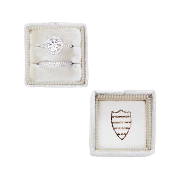 The Stella Classic Double Ring Box | Over The Moon