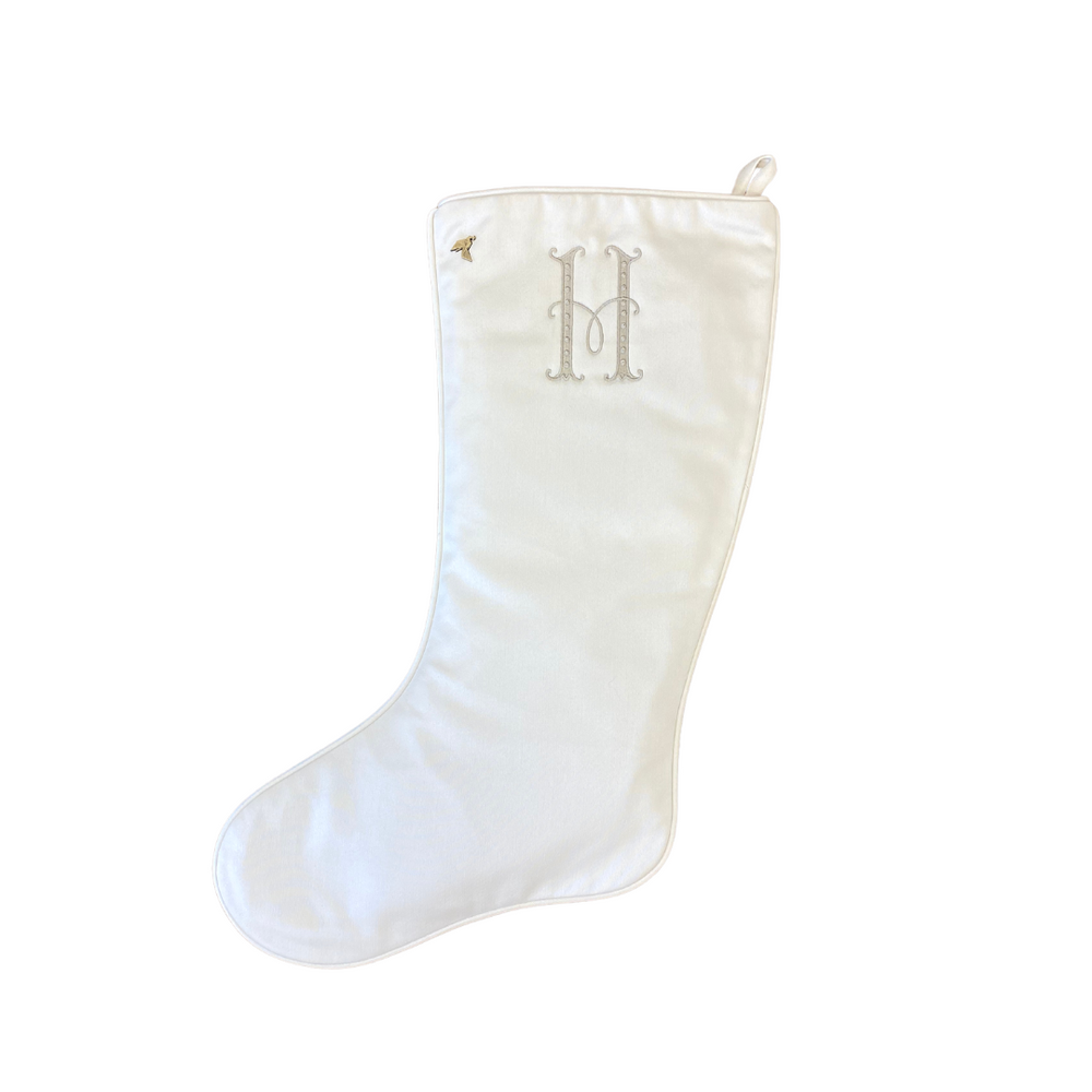 Ivory Christmas Stocking | Ivory Stocking | Neutral Stocking ...