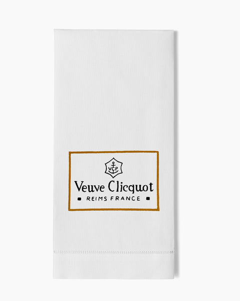 Veuve Label Hand Towel | Over The Moon