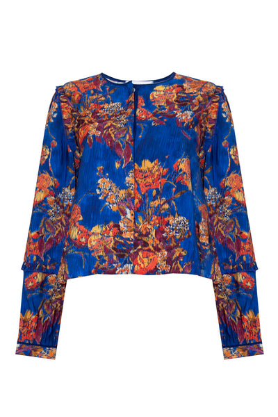 Weekend Blouse | Floral Blouse | Hunter Bell | Over The Moon