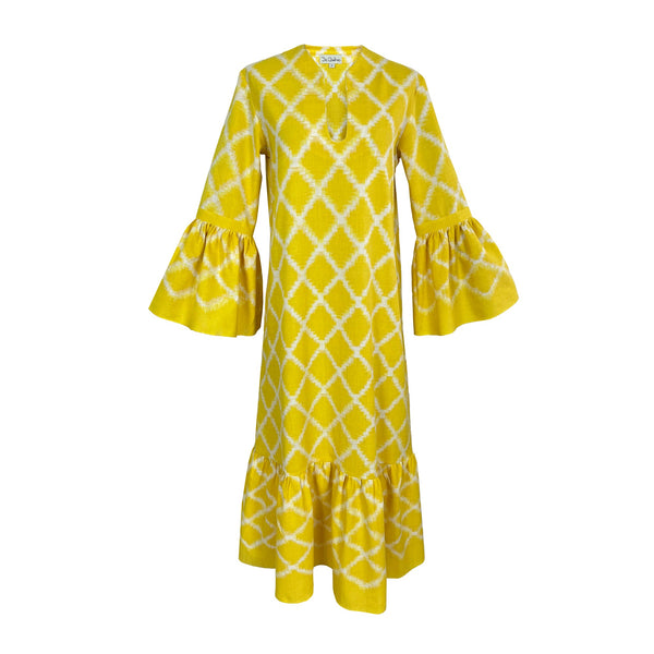 Yellow Rhombus Dress | Over The Moon