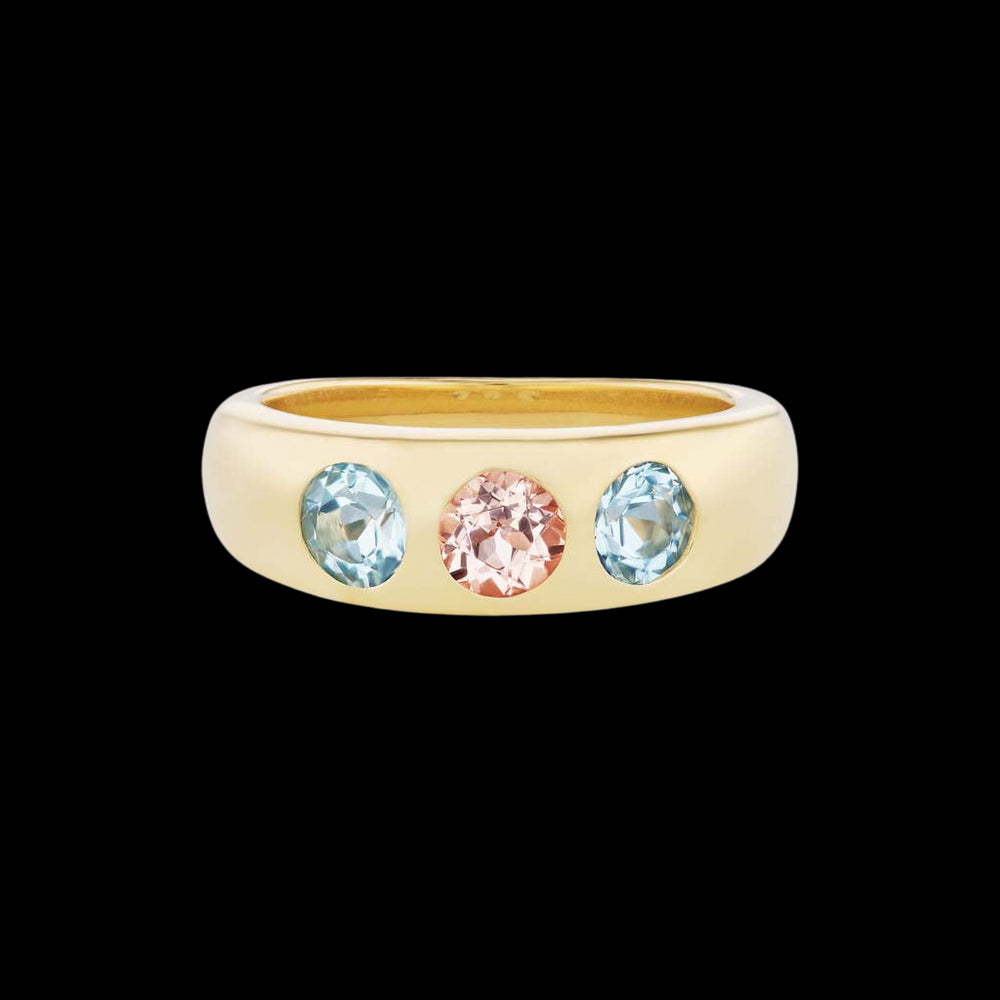 Gemma Ring Morganite | Over The Moon