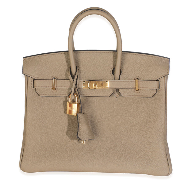 Hermès Beige Marfa Togo Birkin 25 GHW | myGemma | Over The Moon