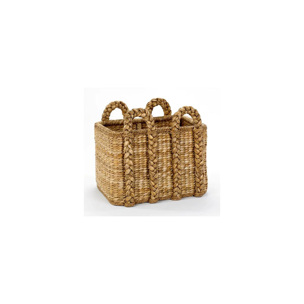 Large Rectangular Rush Basket | Over The Moon