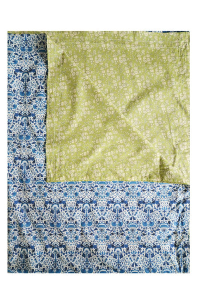 Coco & Wolf Reversible Tablecloth made with Liberty Fabric LODDEN ...
