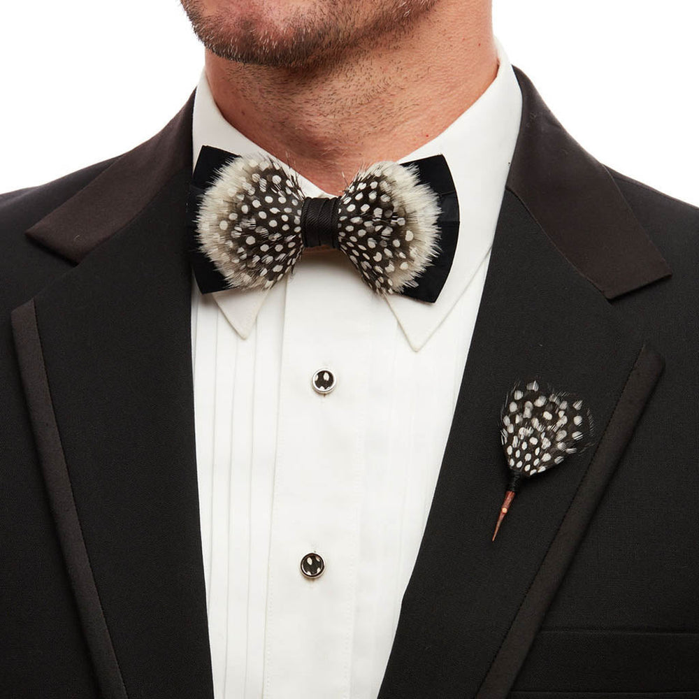 Polka Dot Lapel Pin | Seattle All-Natural Feather Pin | Brackish | Over ...