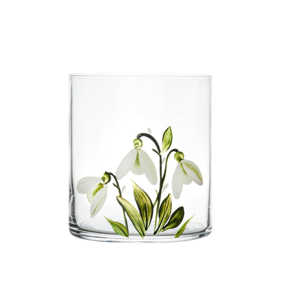 Snowdrop Crystal Tumbler | Over The Moon