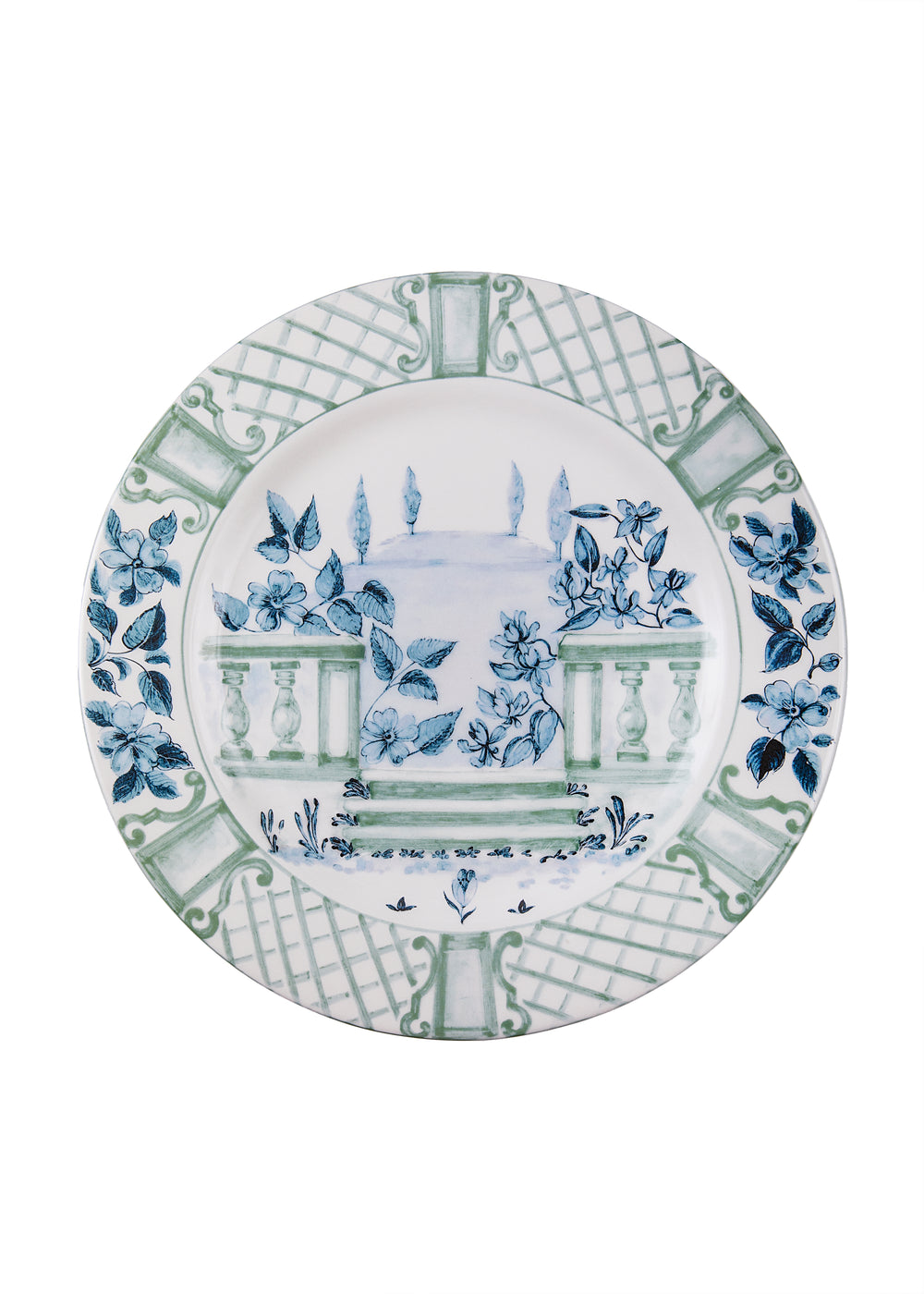Blue Italian Views Plates Collection, Set of 6 | Over The Moon