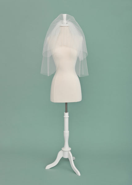 Daphne Newman Tulle Flyaway Veil | Over The Moon