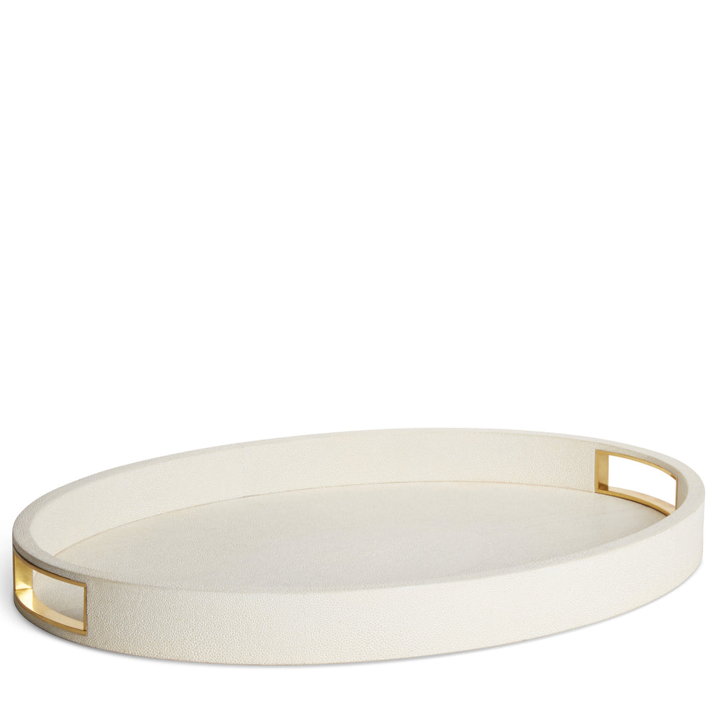 Modern Shagreen Cocktail Tray | Over The Moon