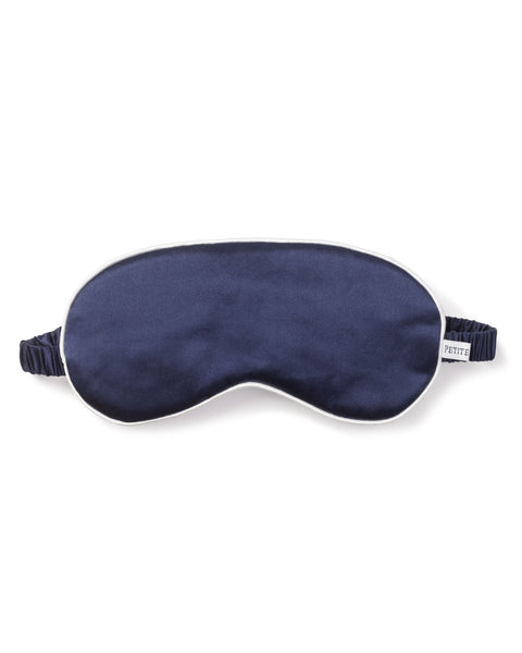 Adult Silk Navy Eye Mask | Over The Moon