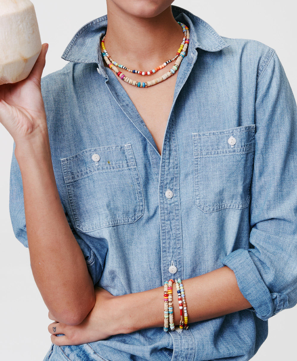 Island Time Necklace Duo | Over The Moon