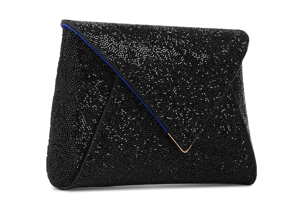 Lee Pouchet Small in Lava Swarovski Rock Crystal | Over The Moon