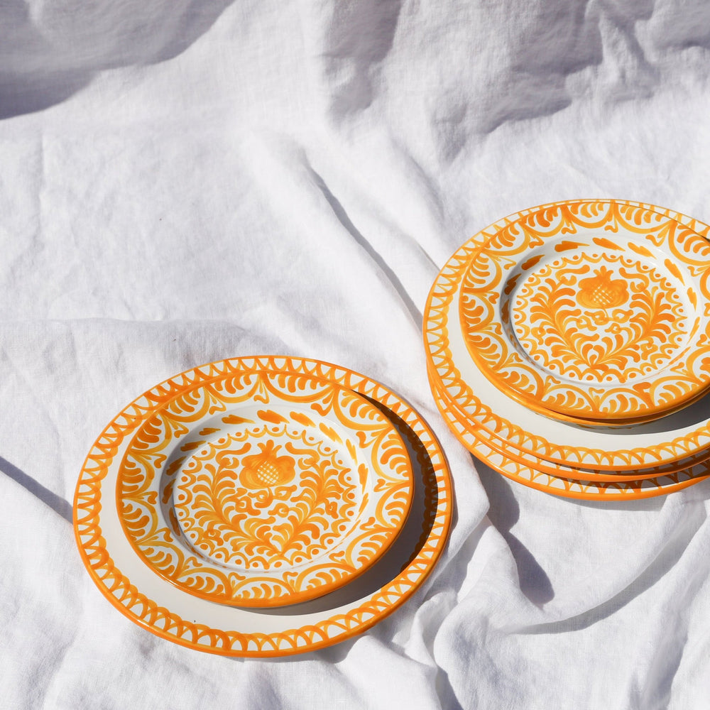 Casa Amarilla Dinner Plate with Traditional Designs | Over The Moon