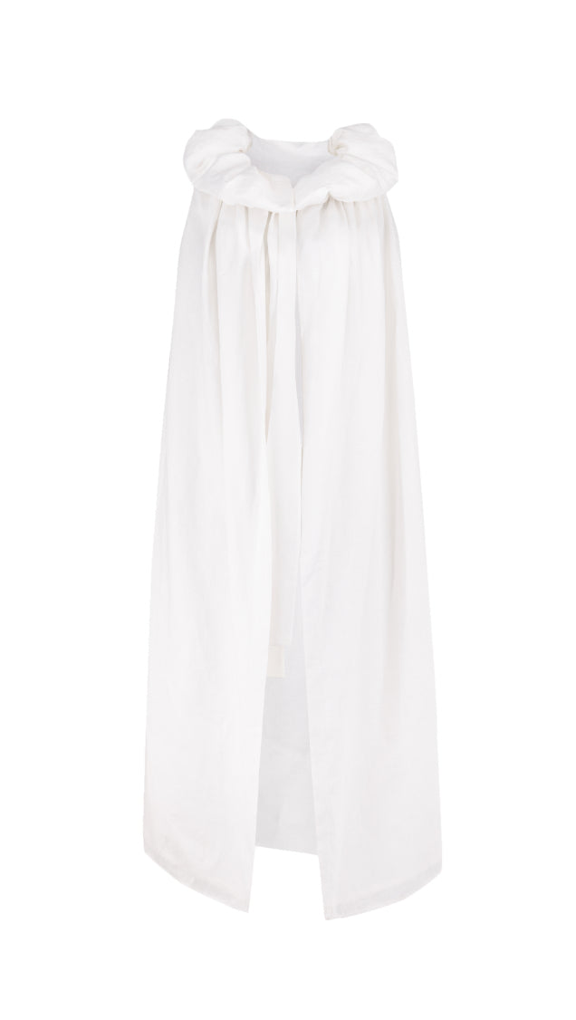 Whitewing Linen Cape | Over The Moon