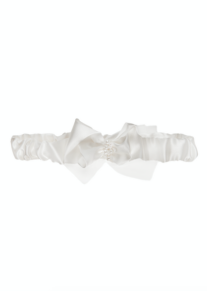 Eve Silk Bridal Garter | Over The Moon