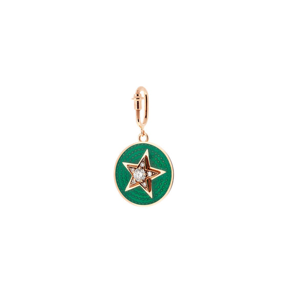 Charm Green Star Diamonds | Over The Moon