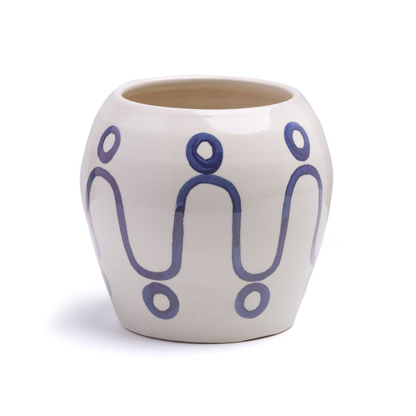 Cycladic Blue Vase | Over The Moon