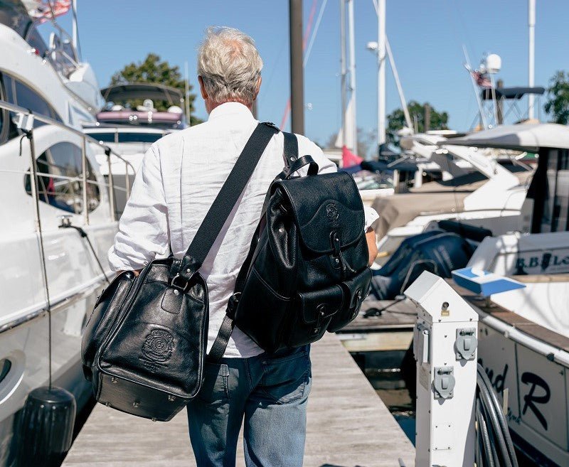 Blazer No. 278 Backpack in Vintage Leather | Over The Moon