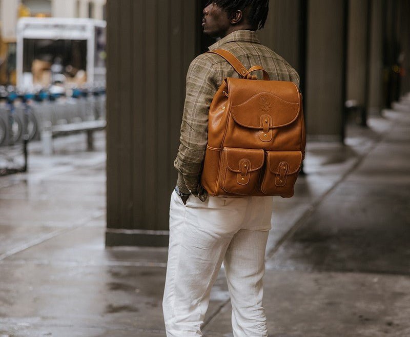 Blazer No. 278 Backpack in Vintage Leather | Over The Moon